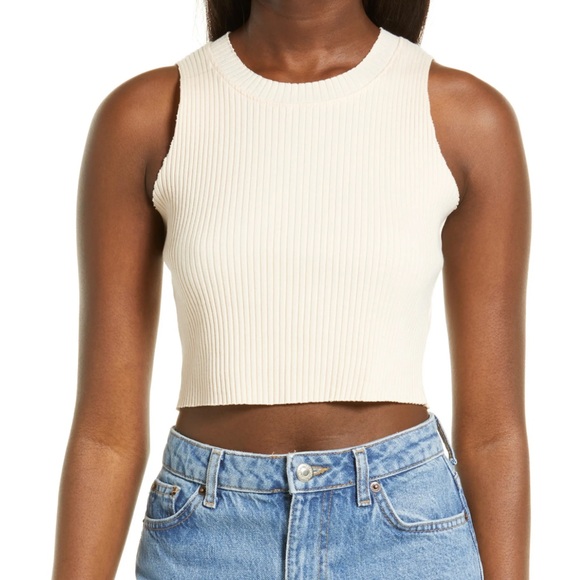 Topshop | Tops | Topshop Ribbed Tank Top | Poshmark